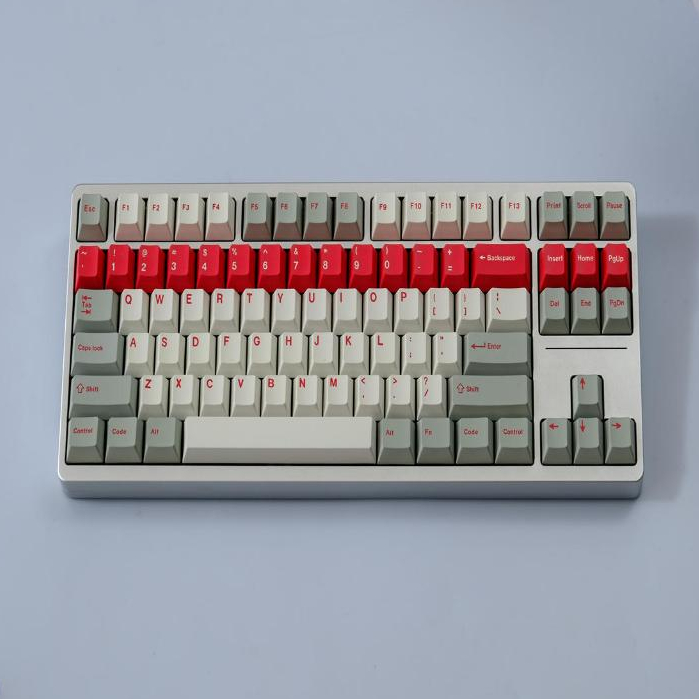 GMK Red Alert Keycap Set 146 Key PBT Keyboard Cap Cherry Profile game ...