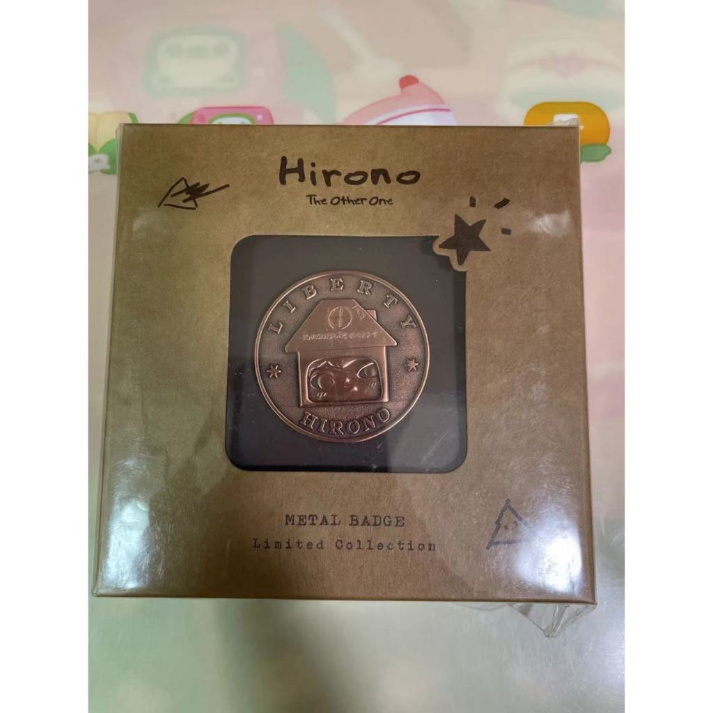 Brand New Hirono Little Make Badge Limited Edition Metal Badge | Shopee ...