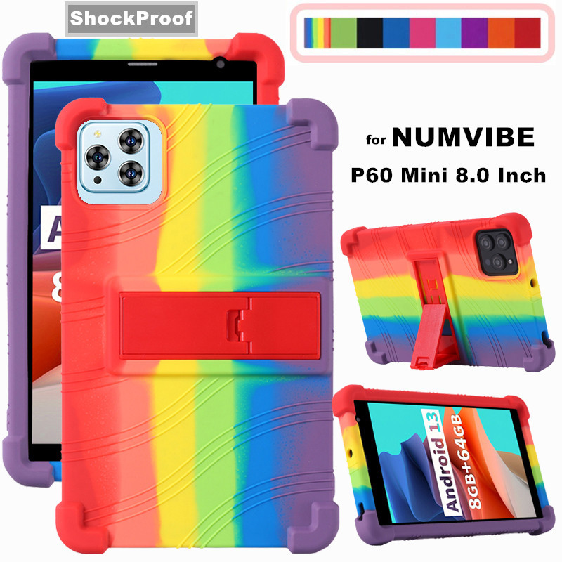 for Numvibe P60 Mini 8.0 Inch Android 12 Tablet Case Super Shockproof ...