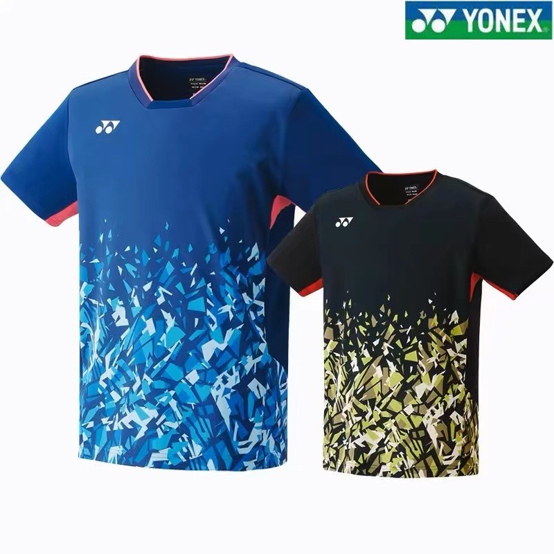 2025 new Yonex badminton uniform quick-drying short-sleeved competition ...