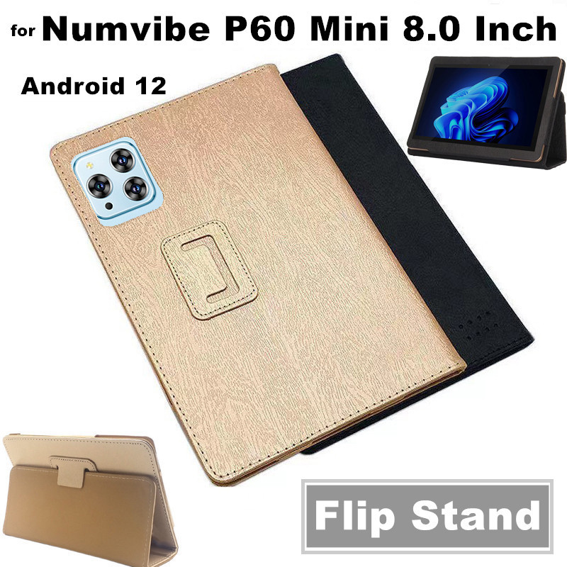 Flip Case for Numvibe P60 Mini 8.0 Inch Android 12 Tablet Cover Flip ...