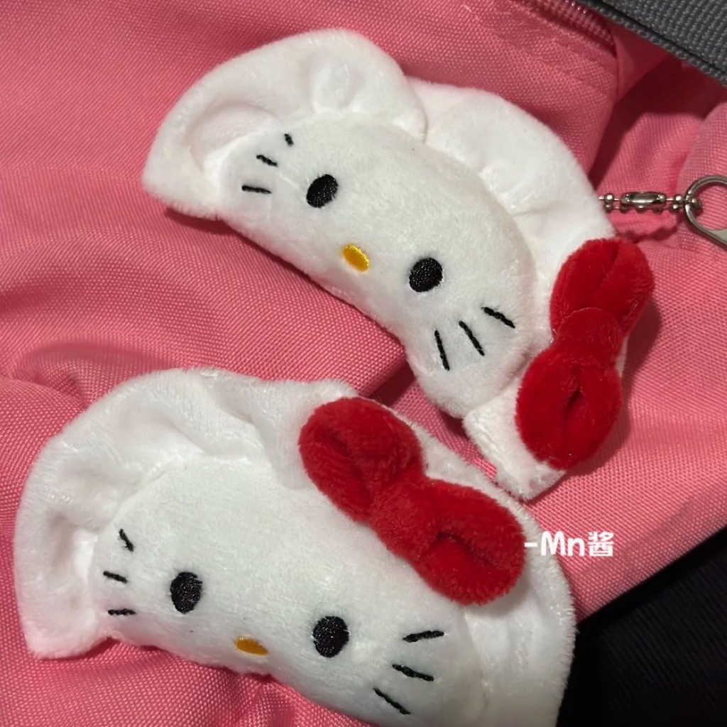 Keychains Cute Cat Keychain Plush Keychain Brooch Gongzai ornaments ...