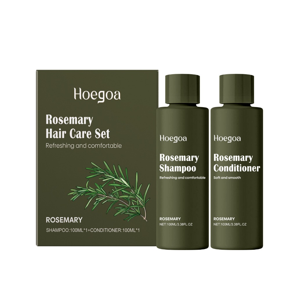 HOEGOA - Rosemary Shampoo and Conditioner for Women + Men. Rosemary Oil ...
