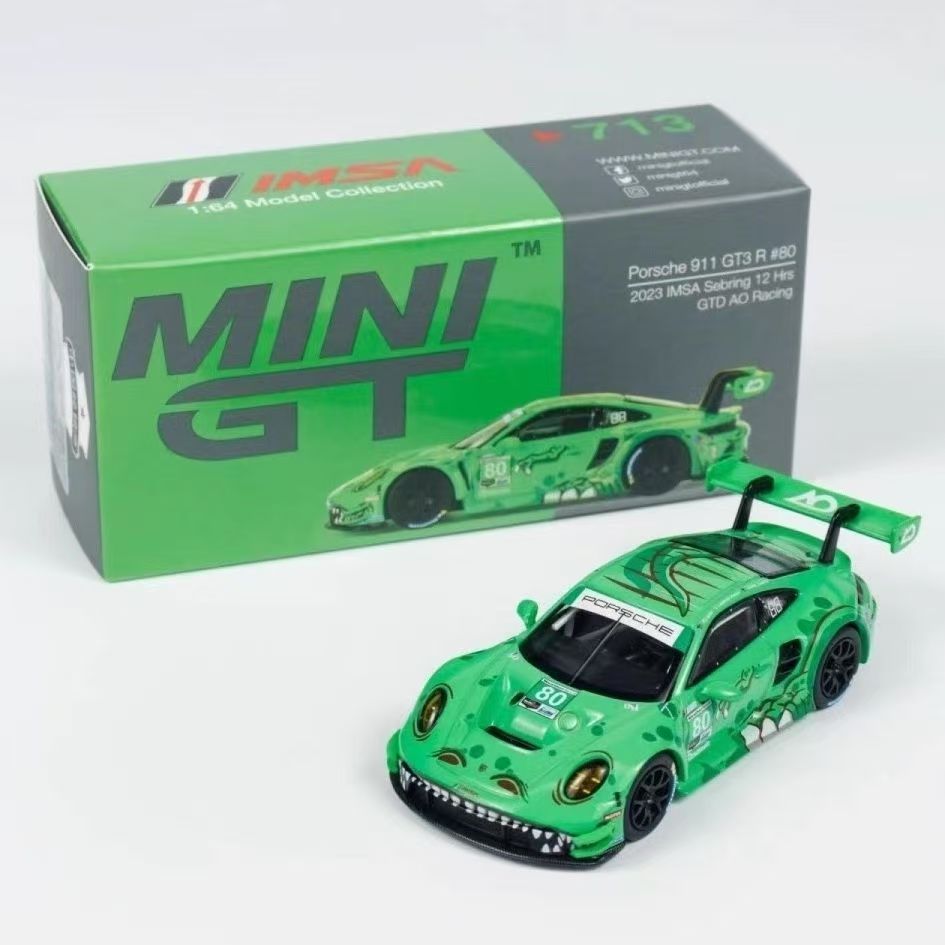 Minigt 1: 64 Mini Alloy Car Model Porsche Porsche 911 GT3 Tyrannosaurus ...