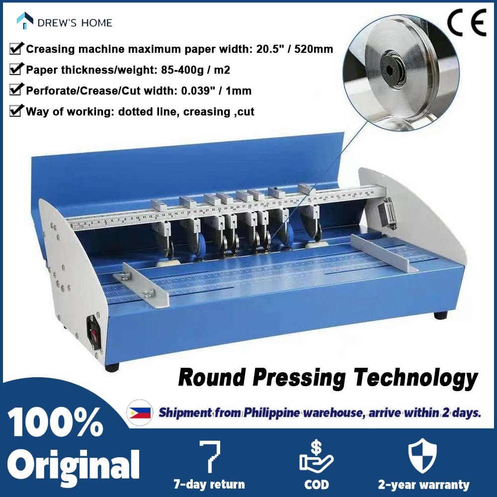 【Local Warehouse+COD】20.5 Inch Electric Creasing Machine 3 In 1 ...