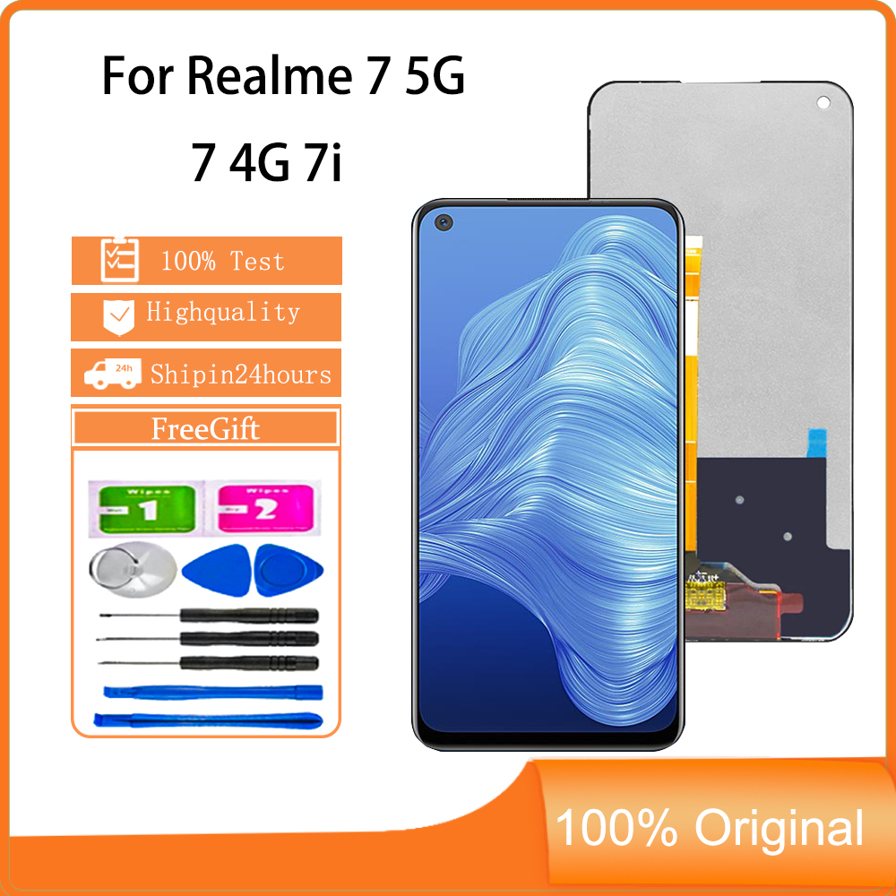 For Display Realme 7 5G 7 4G 7i LCD Touch Screen Replacement | Shopee ...