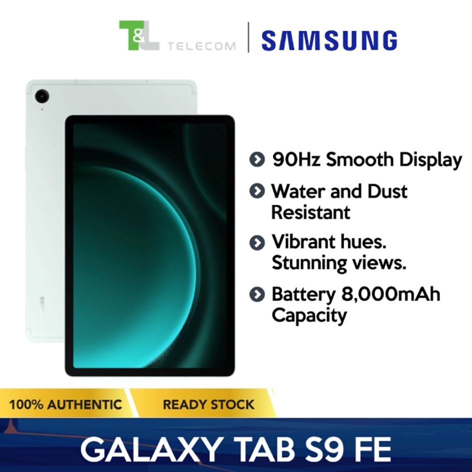 Samsung Galaxy Tab S9 FE 5G / WiFi 6GB+128GB / 8GB+256GB | 90Hz Smooth ...