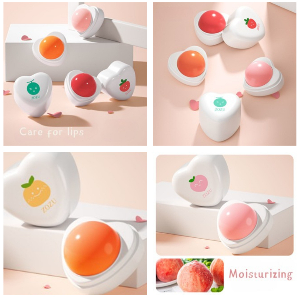 Fruit-flavored Hydrating Lip Balm - Moisturizing for Lips, Compact and ...
