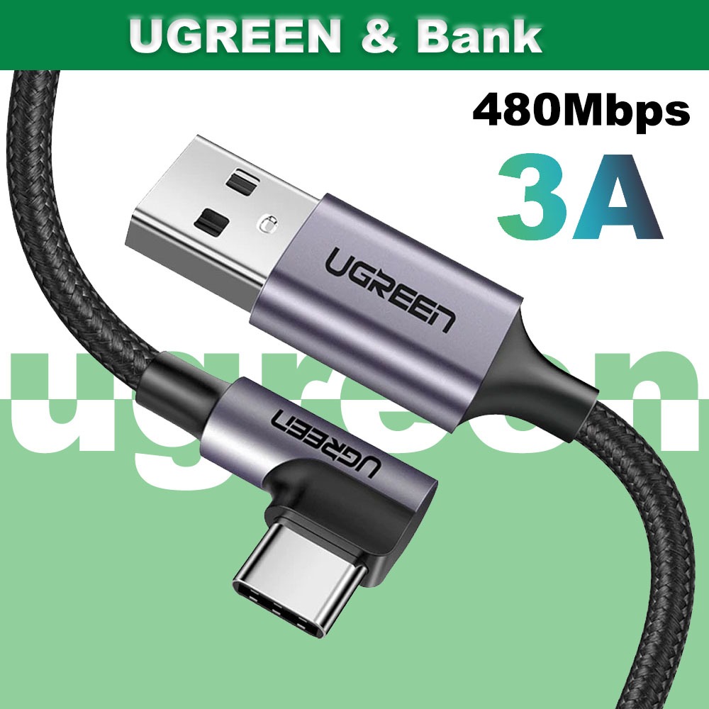 UGREEN 3A USB-A to Type C Fast Charge Data Cable | Shopee Philippines