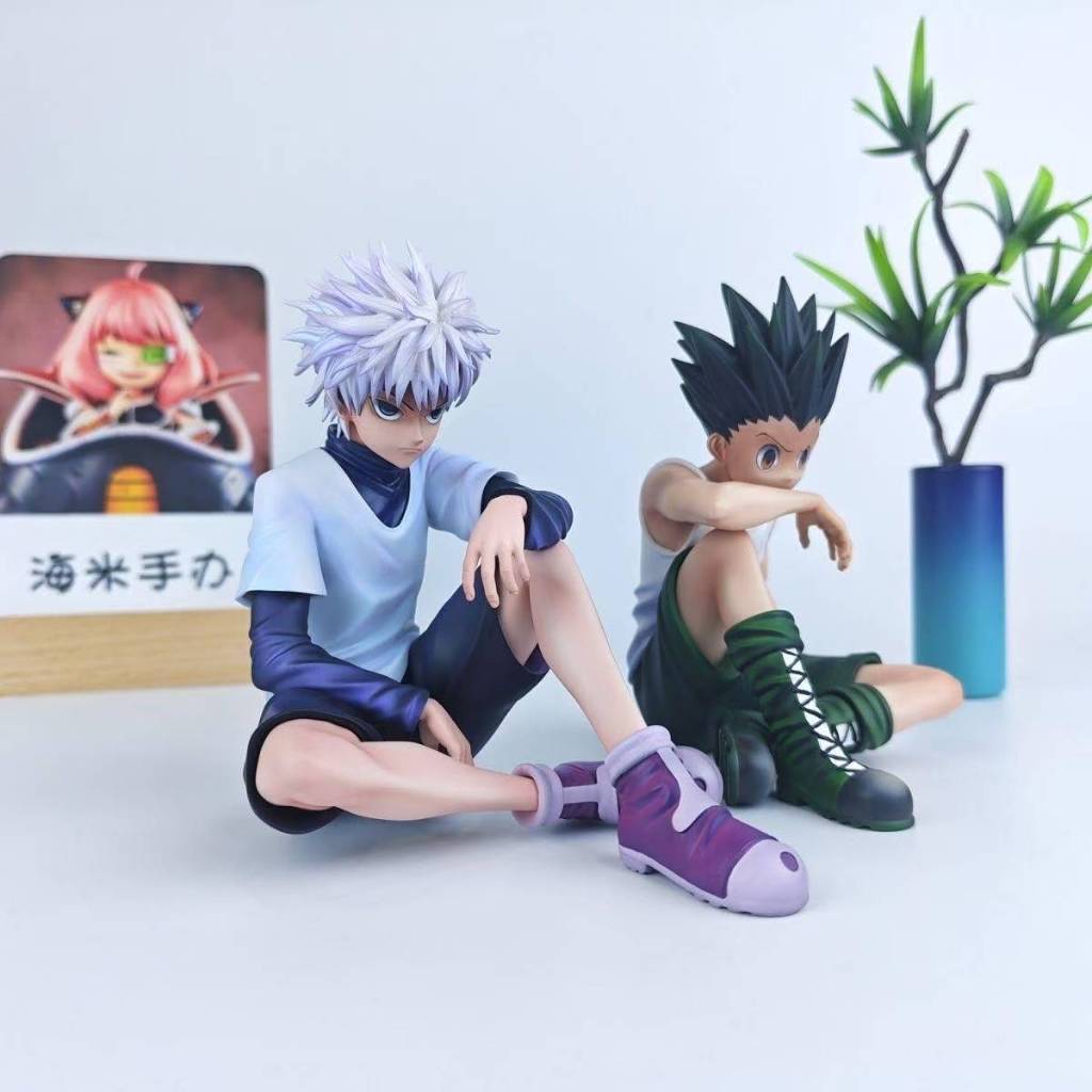 Anime HUNTER×HUNTER Figure PG GON FREECSS Action Figures Sitting ...