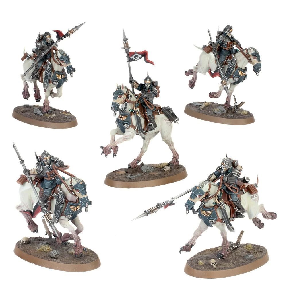 New Astra Militarum , Krieg 5x Death Riders, Finecast Resin Model ...