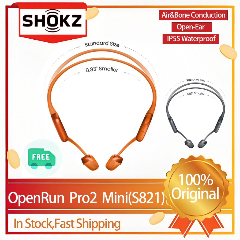 New Arrival Original SHOKZ Openrun Pro2 Mini S821 Bone Conduction ...