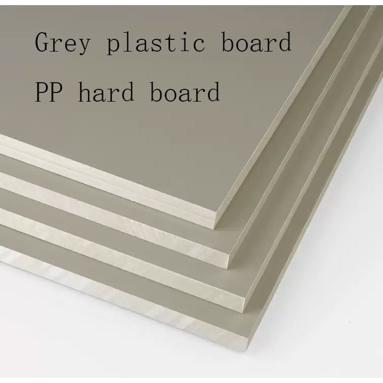 Beige Gray pp Board Plastic Board Hard Board Wear-Resistant PPR Rubber ...
