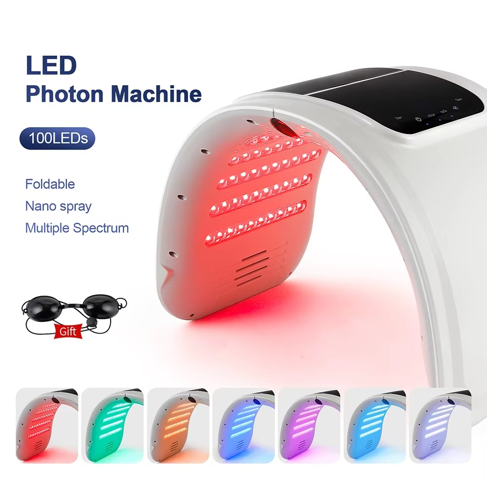 7 Colors LED Face Mask PDT Equipment Face&Body Salon SPA Skin ...