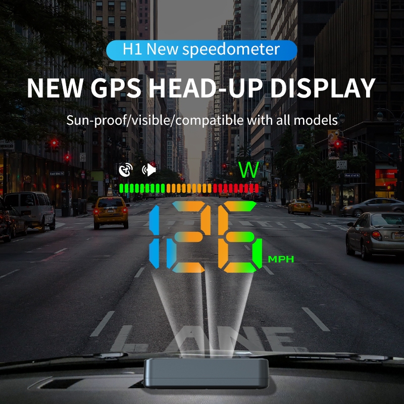 Car Head Up Display HUD Computer Speedometer Windshield Projector Car ...