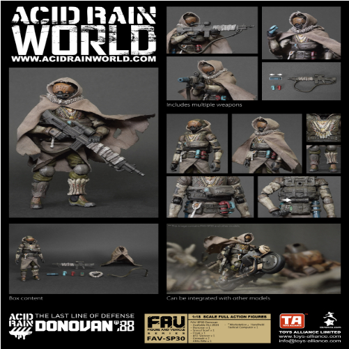 Acid Rain War 1/18 FAV-SP30 Donovan | Shopee Philippines