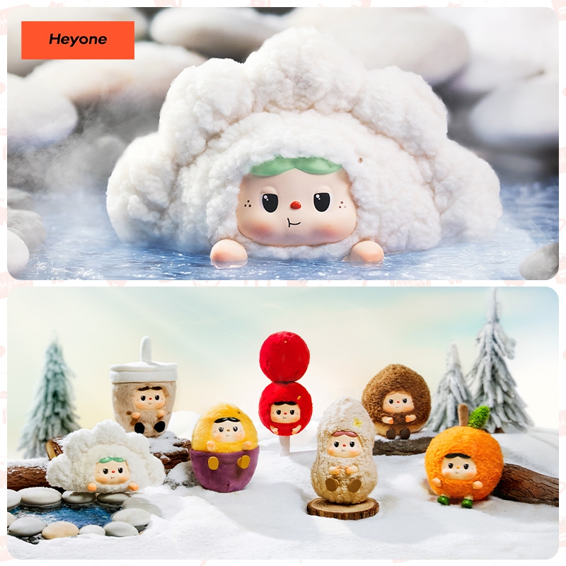 Heyone BaoBao Warm BAOBAO Fireside Tea Party series Vinyl Plush ...