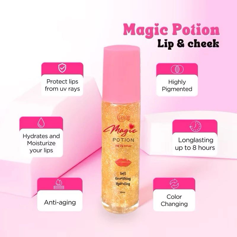 Cris Cosmetics Magic Potion with Gold Dust by Cris Clerigo | Shopee ...