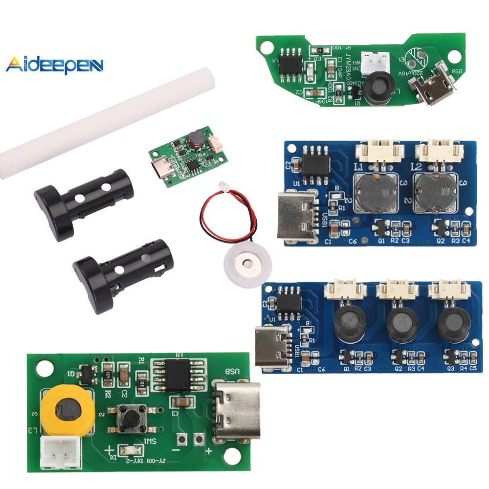 AIDEEPEN DC5V Usb Ultrasonic Spray Humidifier Atomizer Drive Module ...