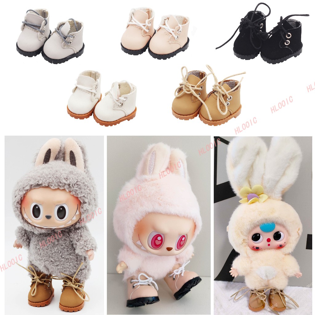 15cm 17cm Labubu Shoes Boots for Crybaby & Baby Three Macaron Cute ...