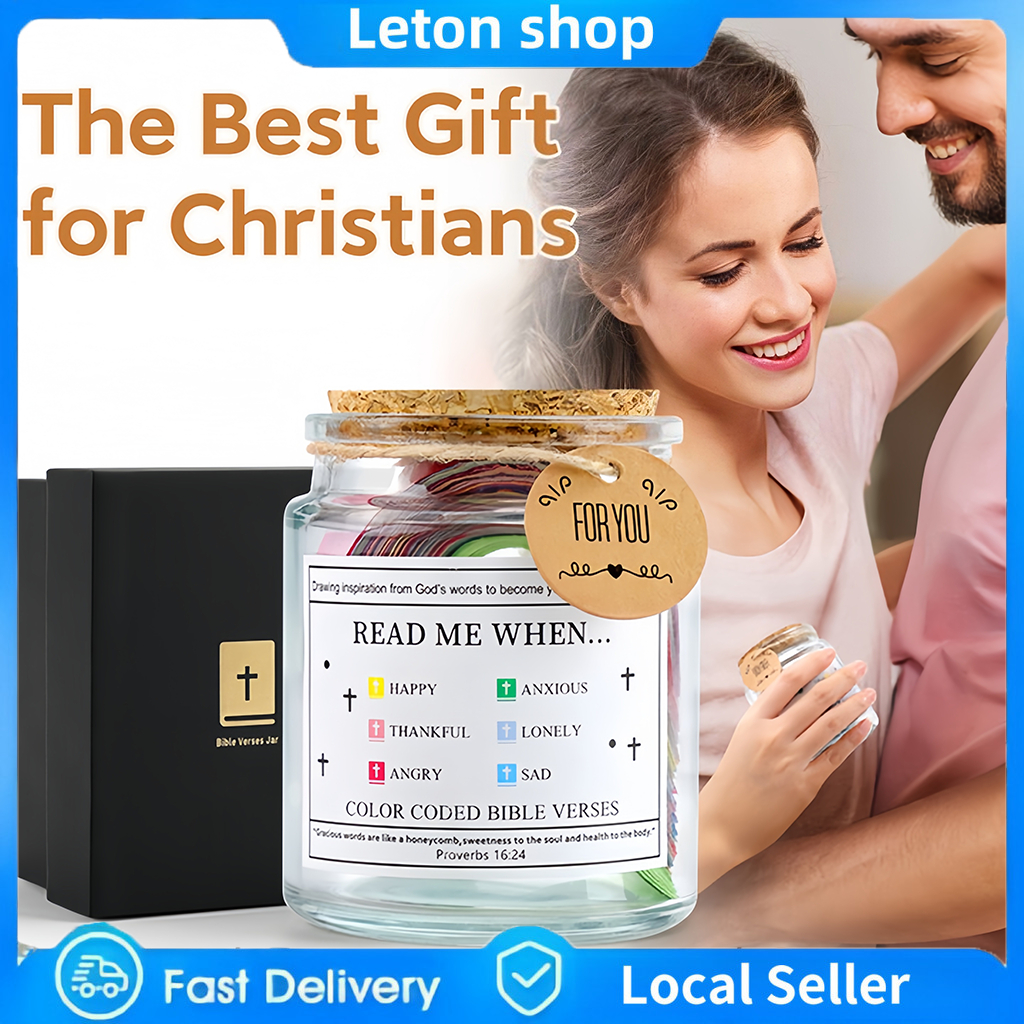 Bible Verse Jar, Read Me When Bible Verses Jar for Emotions and ...
