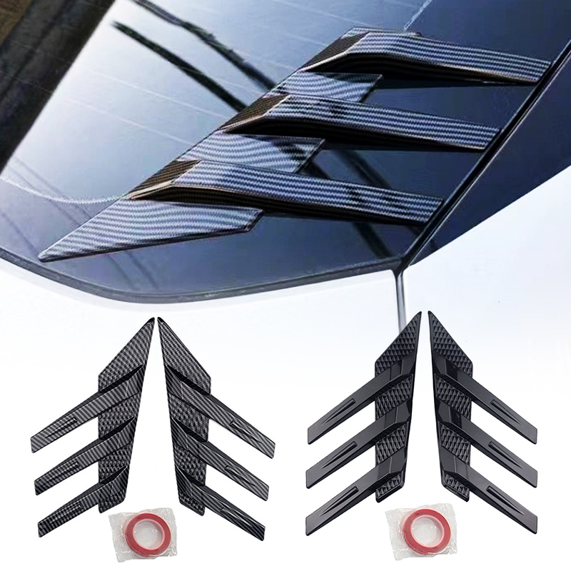 Universal Rear Windshield Side Spoiler Side Vents Decoration Exterior ...