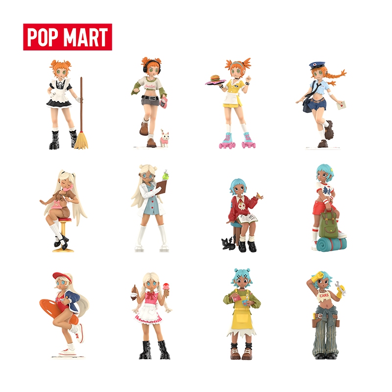 POP MART Peach Riot Rush Hour Series Figures (Whole Set) | Shopee Philippines