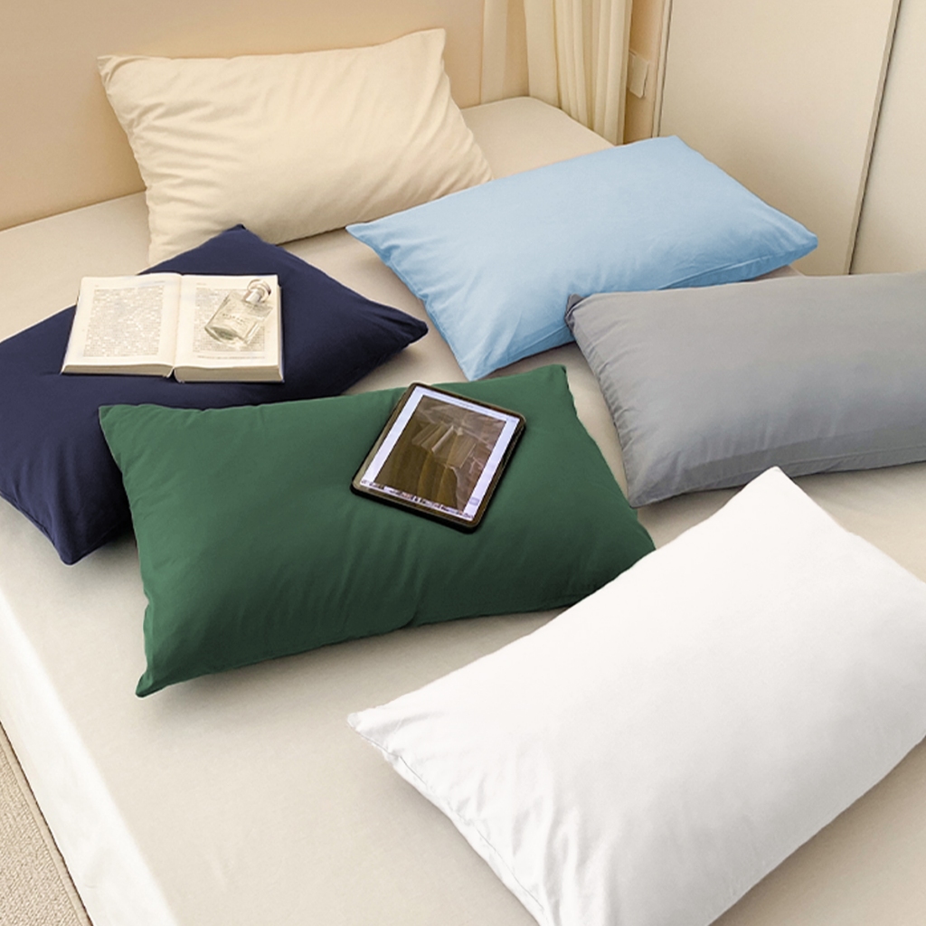 Pillowcase Plain Color 1Pc/2Pc Punda 48x74cm (19 x 29 inch) Soft ...