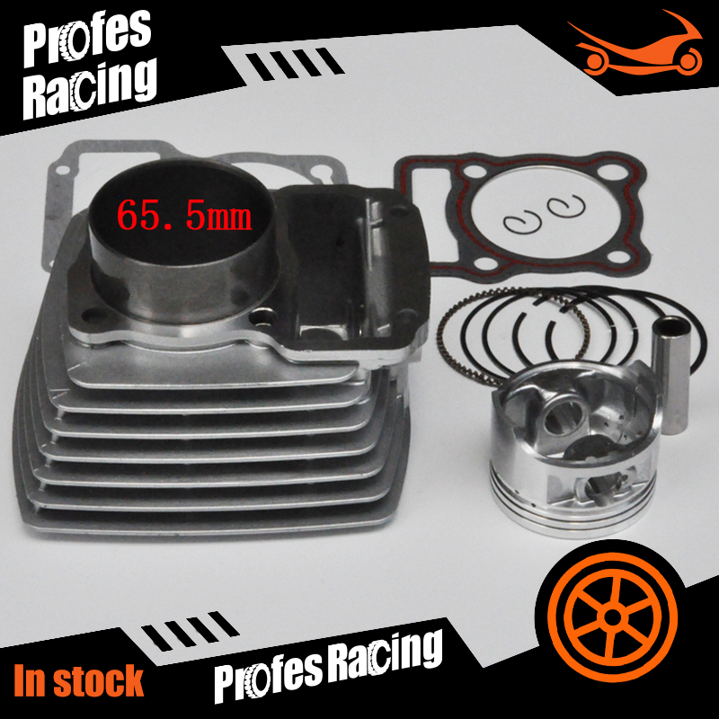 cg 200 tmx 155 65.5mm Big Bore plug and play Cylinder Block Piston Top ...