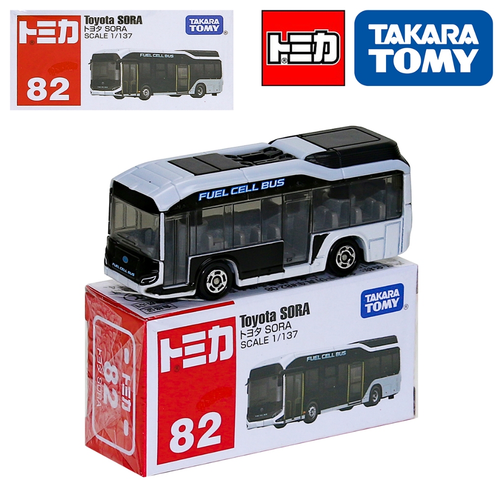 Tomica No.82 Toyota SORA Takara Tomy 1/137 Vehicle Model Metal Diecast ...