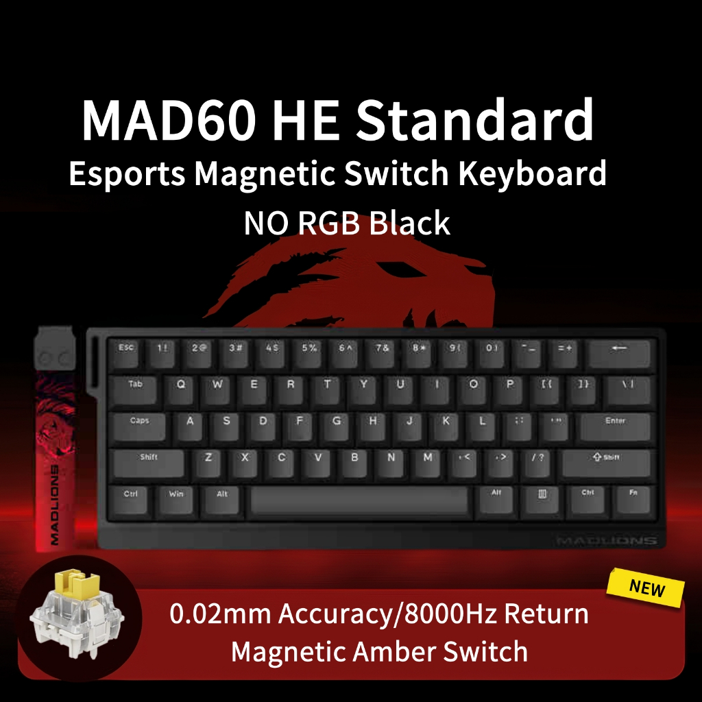 MAD 60/68HE | Mechanical Keyboard | RT/Rapid Trigger | Magnetic Switch ...