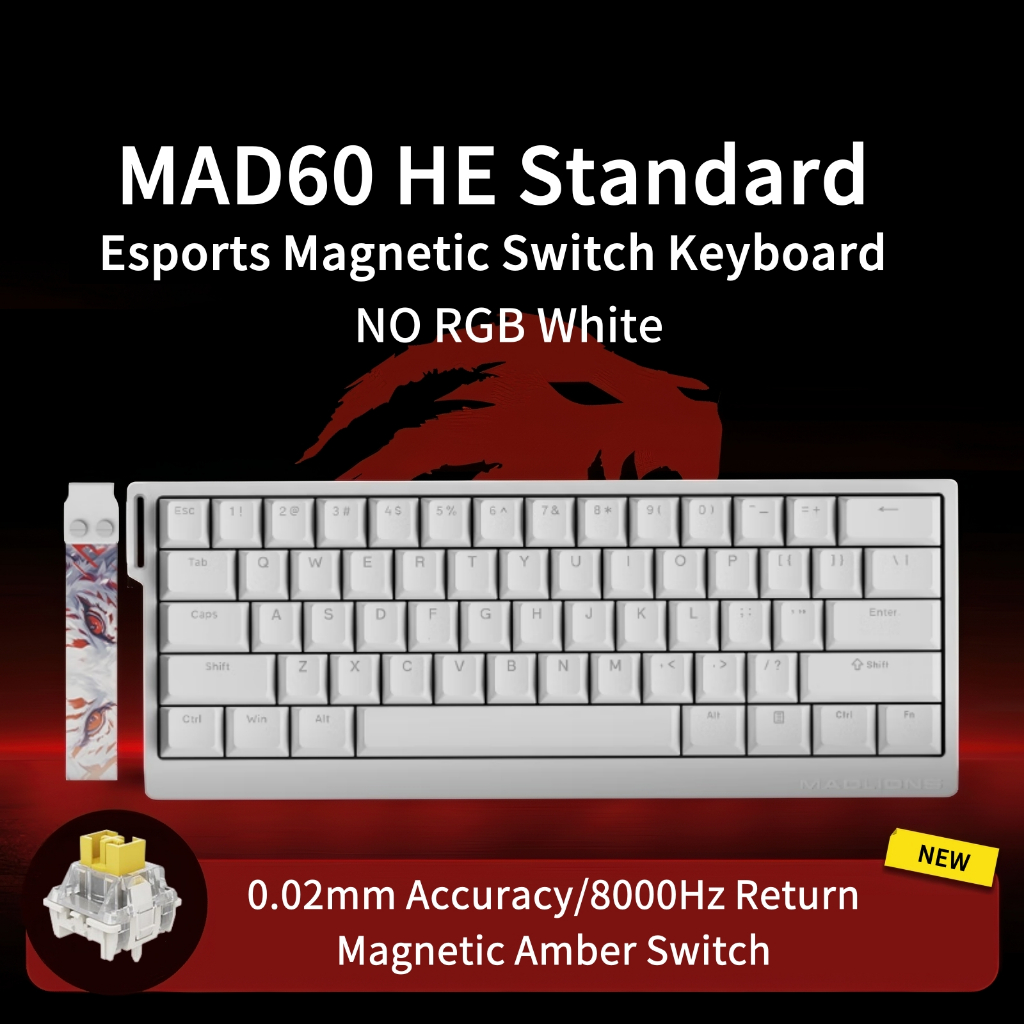 MAD 60/68HE | Mechanical Keyboard | RT/Rapid Trigger | Magnetic Switch ...