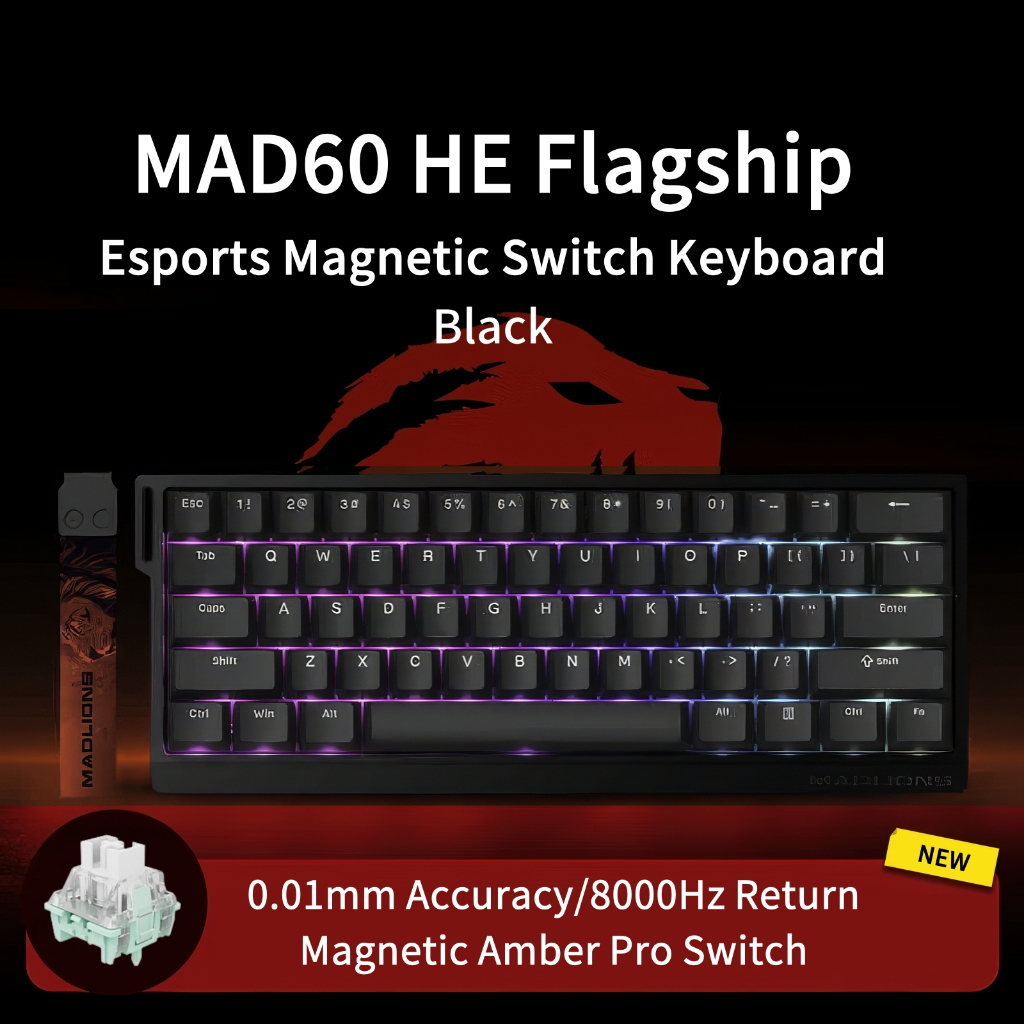 MAD 60/68HE | Mechanical Keyboard | RT/Rapid Trigger | Magnetic Switch ...