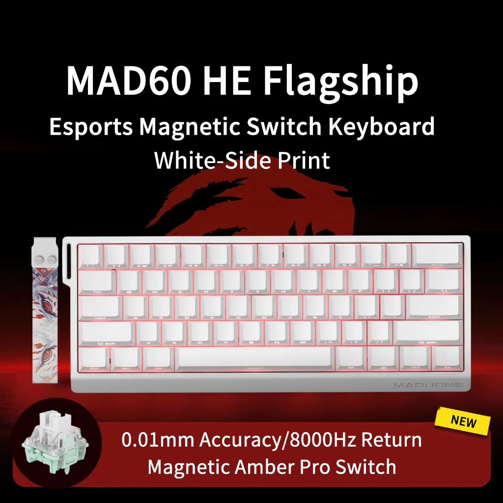 MAD 60/68HE | Mechanical Keyboard | RT/Rapid Trigger | Magnetic Switch ...