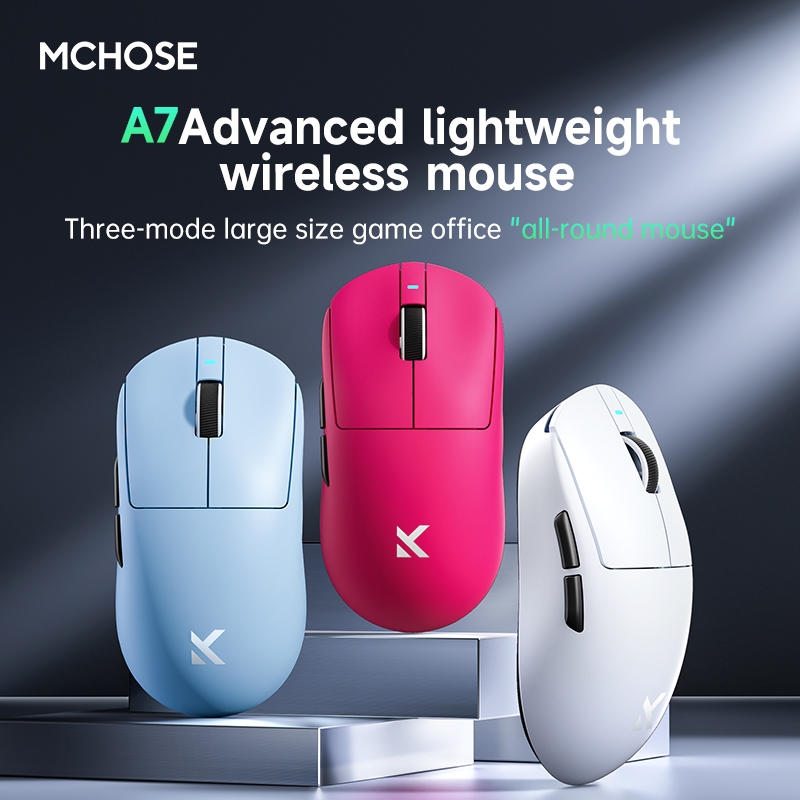 A7 Ultra Lightweight Wireless Gaming Mouse, DPI26000, PAW3950, Omron ...