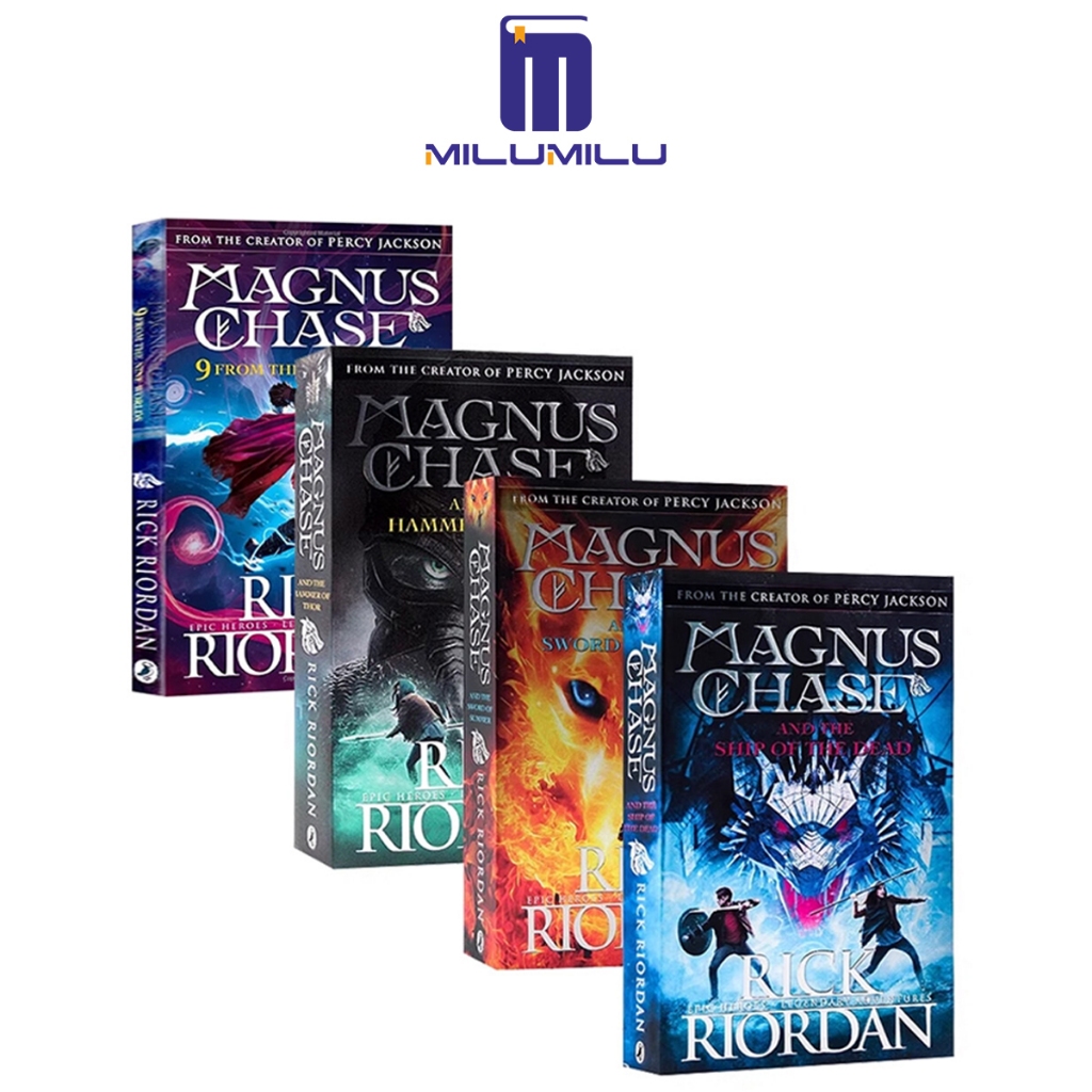 Sword of Summer (Percy Jackson Magnus Chase and the Gods of Asgard #1-4 ...