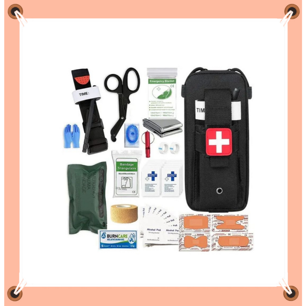 First Aid Kit Tactical First Aid Medicine Outdoor Camping Portable ...