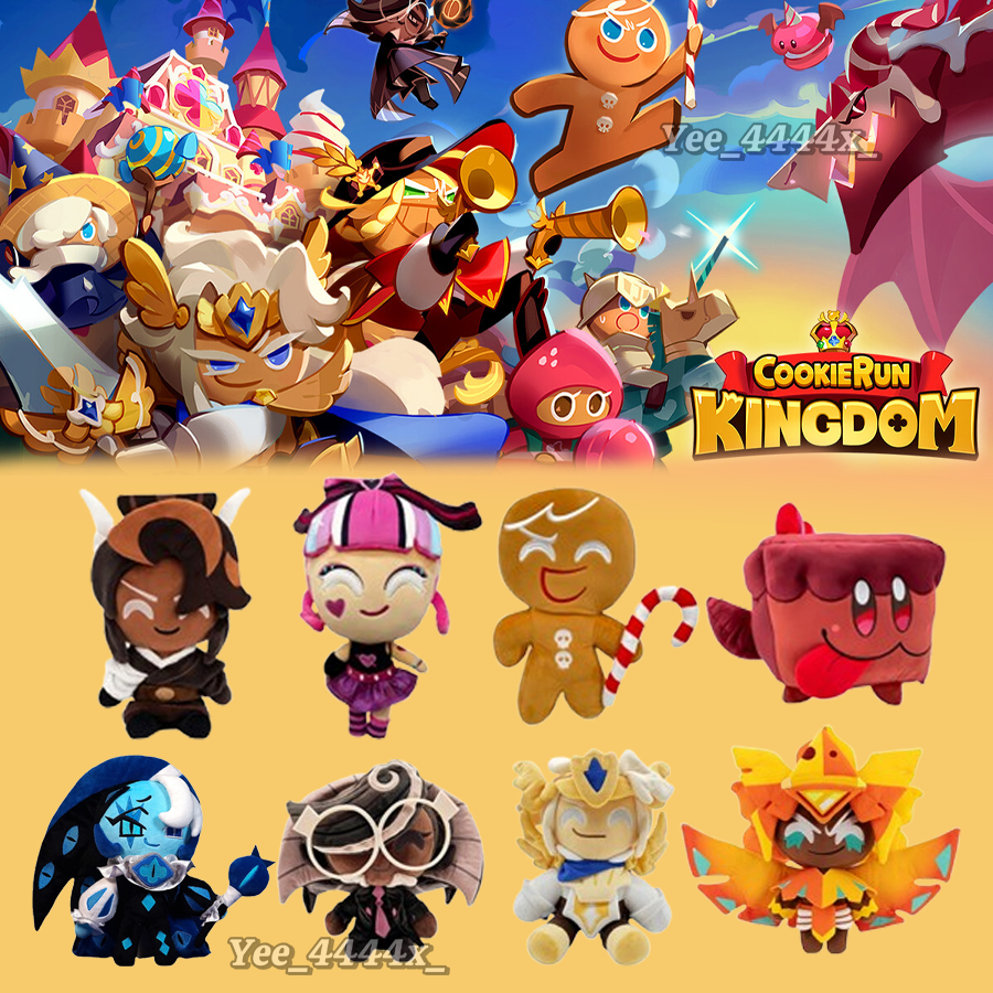 Cookie Run Kingdom Plush Toys Cartoon Character Gingerbrave Cookie ...