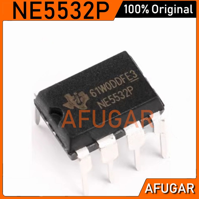 20PCS Original NE5532P DIP8 NE5532 DIP-8 Dual operation amplifier low noise IC Ordinary and New ...