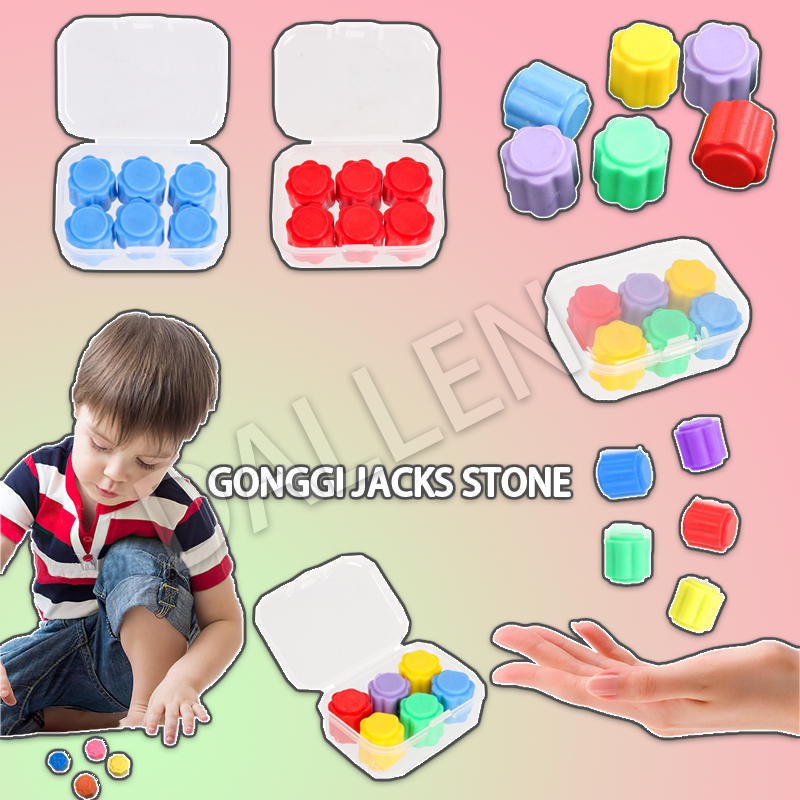 Gonggi Jacks stone Game Educational Toy Korean Folk Game Traditional ...