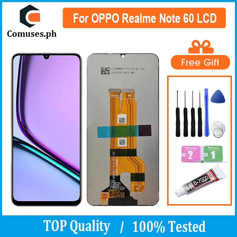 Original LCD For OPPO Realme Note 60 / Note 60X LCD | Shopee Philippines