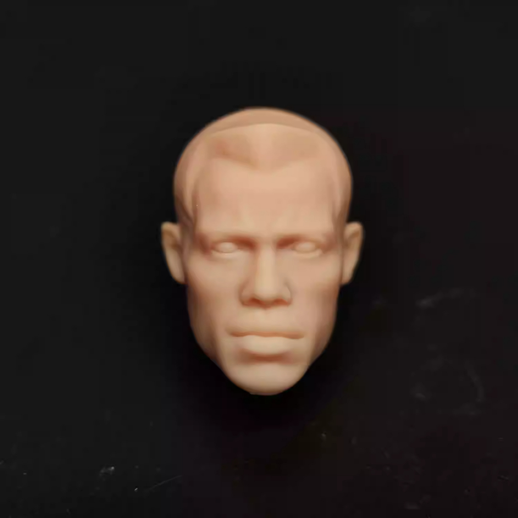Unpainted 1/12 Scale Wesley Snipes Blade Head Carved Model Fit For 6 ...