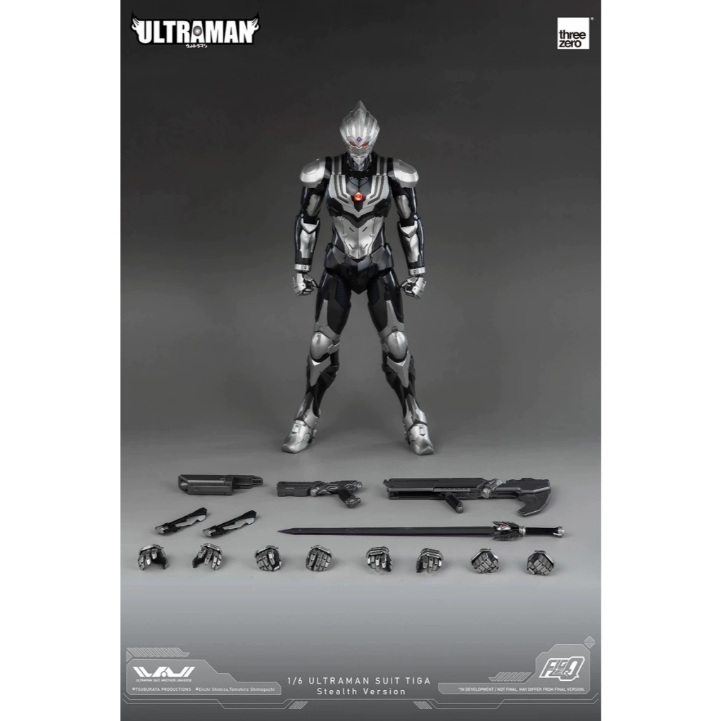 Threezero 1/6 Mobile Ultraman Armor 3A Ultraman Tiga Stealth Version ...