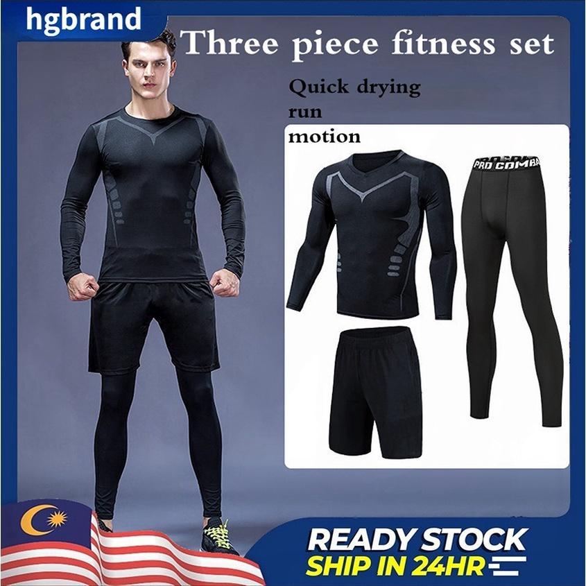 Men High Elasticity Tight Compression Shirt Plus Size Fitness Swimsuit ...