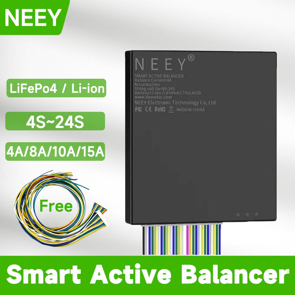 NEEY 10A 8A 4A Active Balance Current Balancer 2S To 24S 12V 24V 36V ...