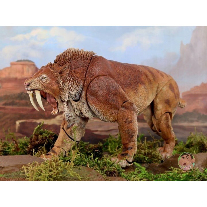 CREATIVE BEAST STUDIO Cyberzoic Smilodon populator (Tan Ver.) 1/12 ...