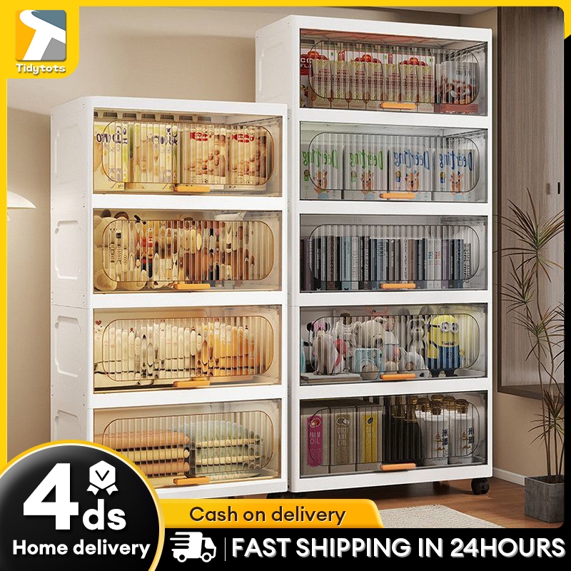 Foldable Cabinet for Kitchen Durabox Bedroom Drawer Cabinet Plastic ...