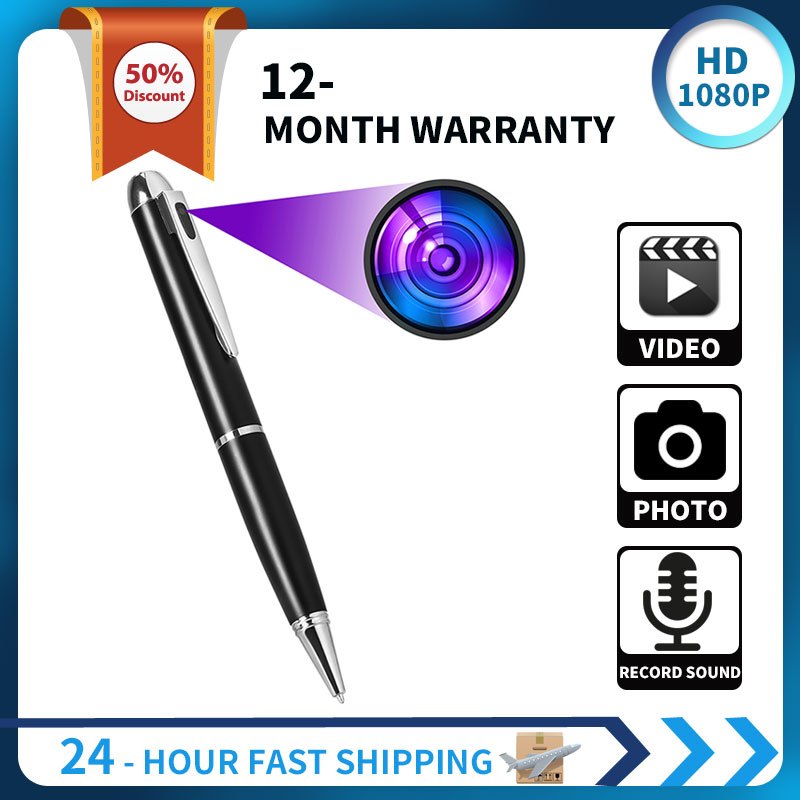 1080p HD Spy Mini Pen Camera Professional Dv Portable Camera Outdoor ...