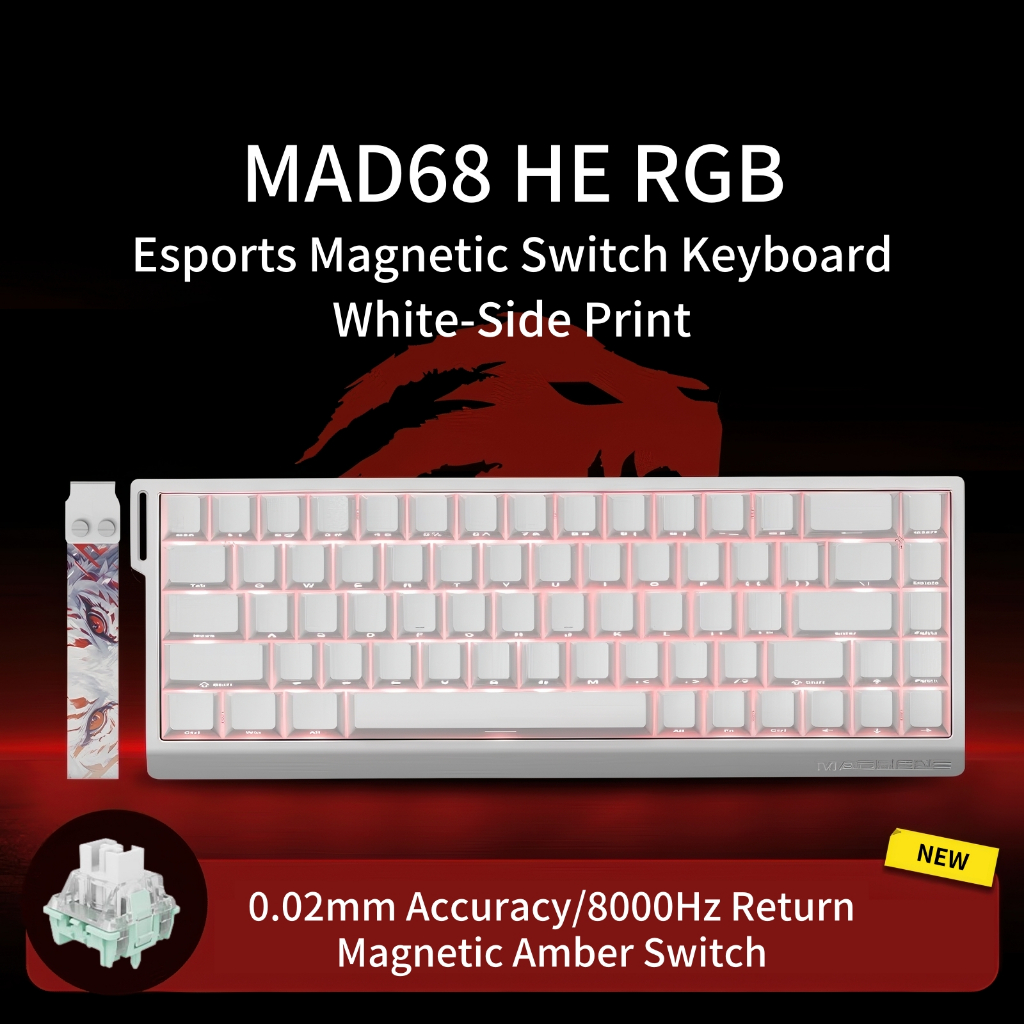 MAD 60/68HE | Mechanical Keyboard | RT/Rapid Trigger | Magnetic Switch ...