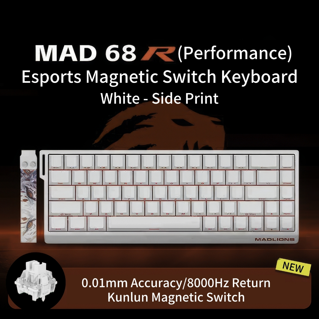 MAD 60/68HE | Mechanical Keyboard | RT/Rapid Trigger | Magnetic Switch ...